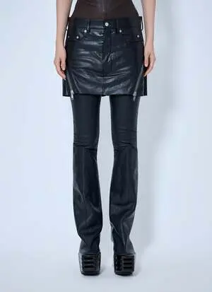Rick Owens Bolan Banana Mini Skirt - Black