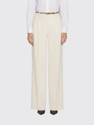 Max Mara Classic Mid-rise Trousers - Cream