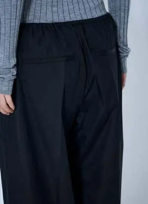 TOTEME Drawstring Cotton Trousers