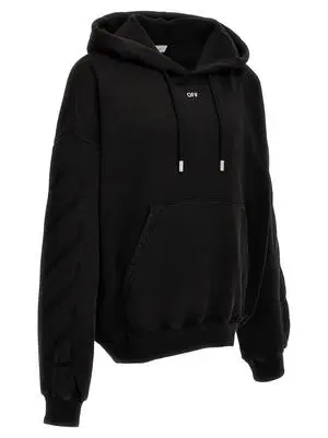 Off-White Matthew Cotton Hoodie - Gray
