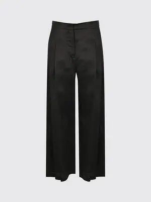 Max Mara Cropped Palazzo Trousers - Black