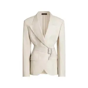 Dolce & Gabbana Neutrals Jackets Fitted Jackets - Cream