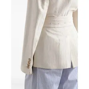 Dolce & Gabbana Neutrals Jackets Fitted Jackets
