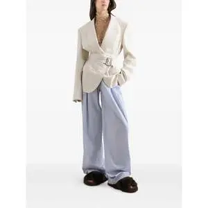 Dolce & Gabbana Neutrals Jackets Fitted Jackets