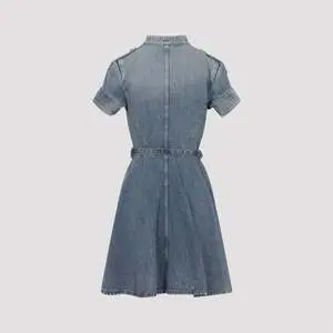 Alexander McQueen Denim Mini Dress