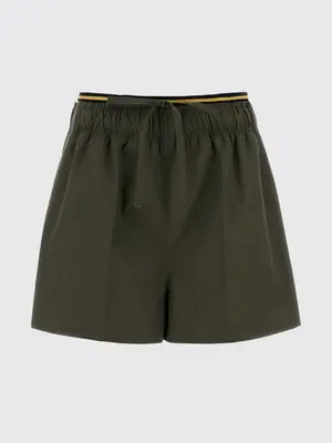 Prada Cotton And Re-nylon Shorts - Green