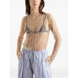 Dolce & Gabbana Neutrals Tops Blouses