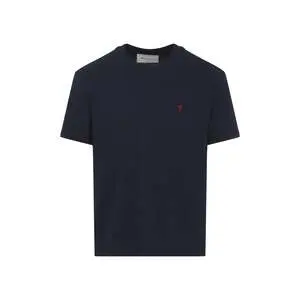 AMI Paris Classic Red T-shirt - Blue