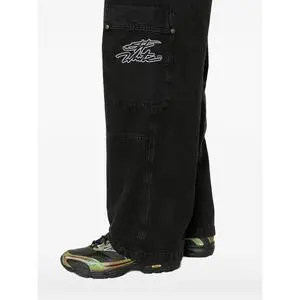 Off-White Regular Fit Straight-leg Trousers