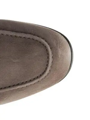 FERRAGAMO Tiberius Moccasin - Gray