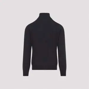 Brunello Cucinelli Wool Cashmere Turtleneck - Gray