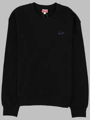 Kenzo Felpa Con Logo - Black