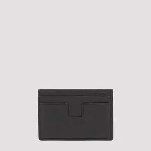 TOM FORD Leather Cards Holder - Black