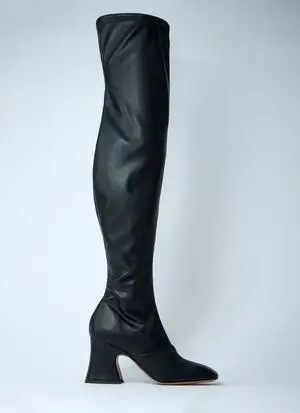 Chloé Janis Leather Boots - Black