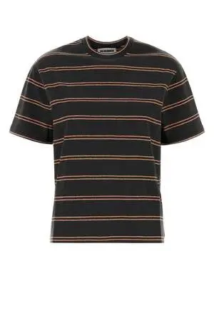 JIL SANDER Embroidered Cotton T-shirt