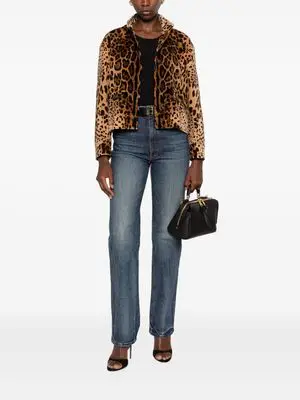 Max Mara Printed Cotton Blouson Jacket
