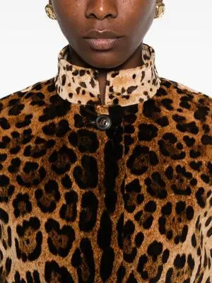 Max Mara Printed Cotton Blouson Jacket - Multicolor