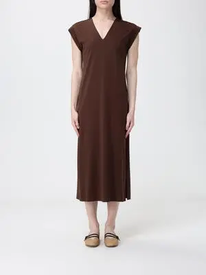 Max Mara Viscose Knit Dress - Brown