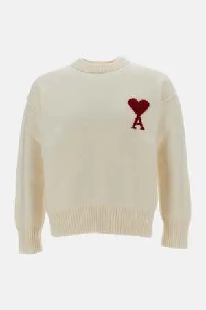 AMI Paris Crewneck Sweater - Multicolor