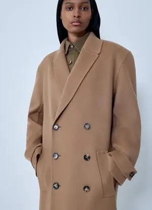 Saint Laurent Brushed Cashmere-and-wool-blend Coat