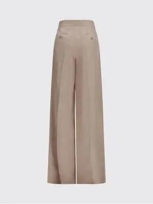 Max Mara Taffeta Palazzo Trousers