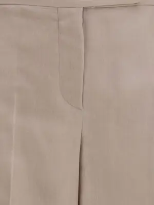 Max Mara Taffeta Palazzo Trousers