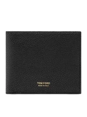 TOM FORD Classic Grained Leather Wallet - Black
