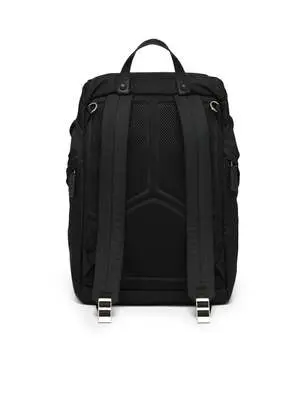 Prada Backpack In Re-nylon And Saffiano Leather