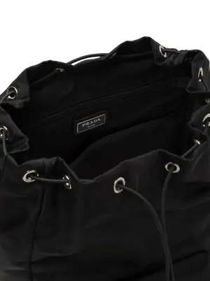 Prada Backpack In Re-nylon And Saffiano Leather