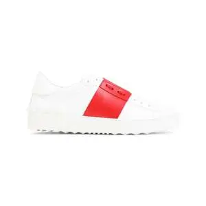 Valentino Garavani Leather Sneakers - White