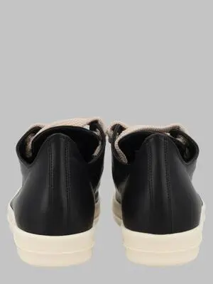 Rick Owens Jumbolace Low Sneakers - Black