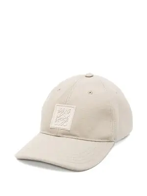 Loewe Patch Logo Baseball Cap - Cream