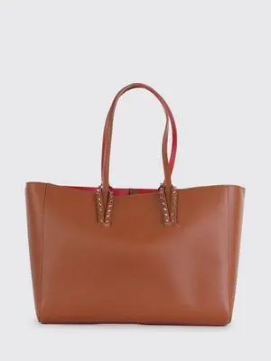 CHRISTIAN LOUBOUTIN Cabata Soft Small Leather Bag - Brown