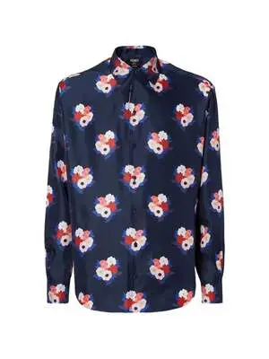 Fendi Oversize Shirt - Multicolor