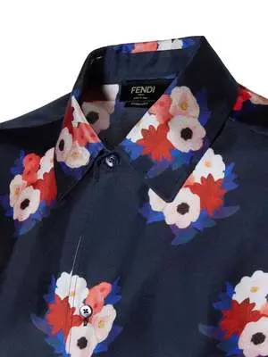 Fendi Oversize Shirt - Multicolor