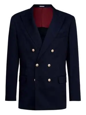Brunello Cucinelli Deconstructed Blazer - Multicolor