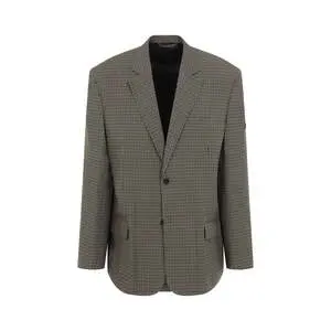 Balenciaga Washed Jacket - Brown