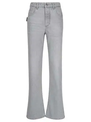 Bottega Veneta Flared Denim Jeans - Gray