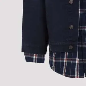 Balenciaga Patched Shirt Jacket