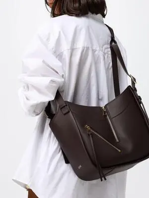 Loewe Hammock Flip Leather Bag - Multicolor