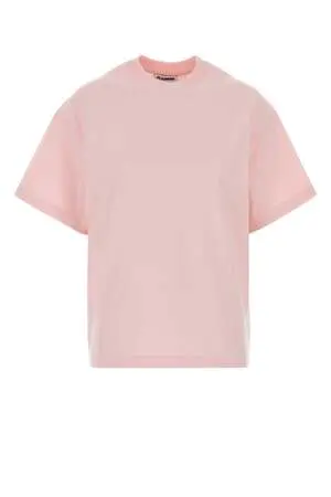 JIL SANDER Jil Sander Women Pink Cotton T-Shirt Pink