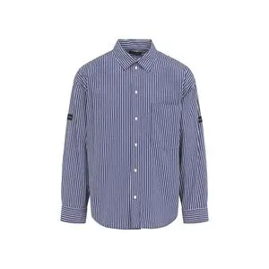Balenciaga Oversized Shirt - Blue