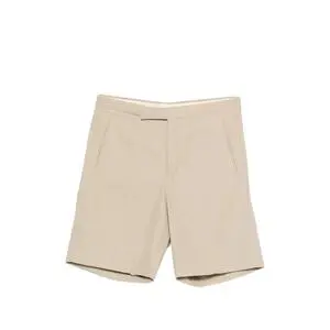 Prada Neutrals Shorts Tailored Shorts - Cream