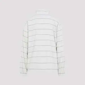 Balenciaga Striped Track Jacket - White