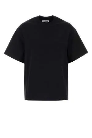 JIL SANDER Cotton T-shirt - Black
