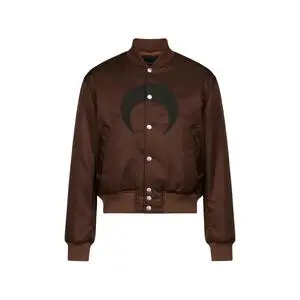 MARINE SERRE Jackets Bomber Jackets - Brown