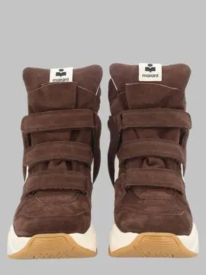 Isabel Marant Étoile Balskee Wedge Sneakers - Brown