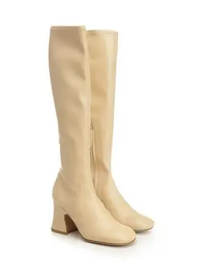 Chloé Synthetic Leather Janis Boots