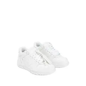 Off-White Calf Leather Trainers - White
