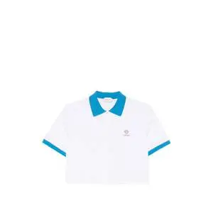 Versace Tops Polo Tops - White